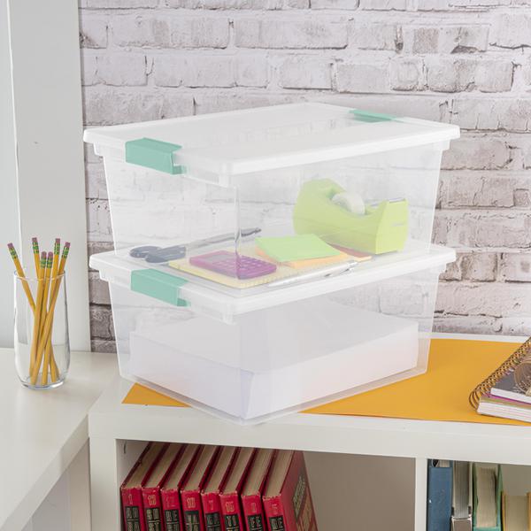 Sterilite 1965 - Deep Clip Box Clear 19658604